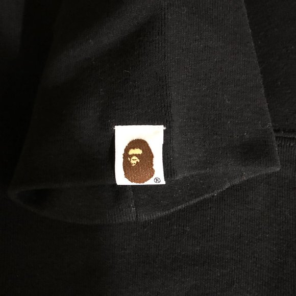 Bape | Shirts | Bape Sta Pattern Crewneck Black | Poshmark